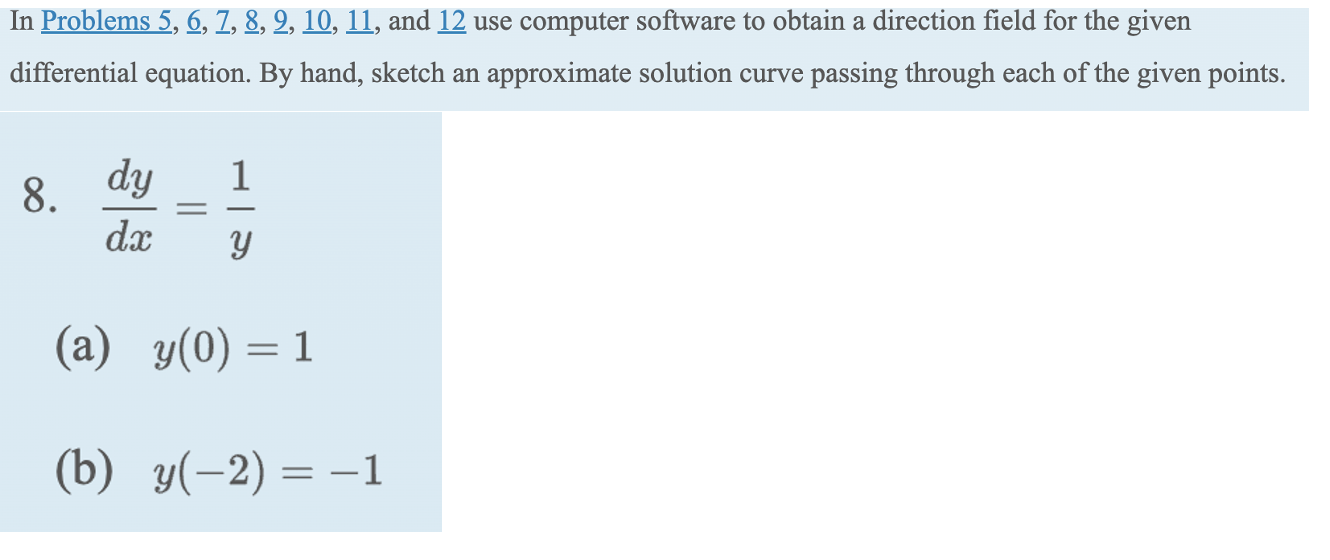 Solved In Problems 5,6,1,8,9,10,11?, ﻿and 12? ﻿use computer | Chegg.com
