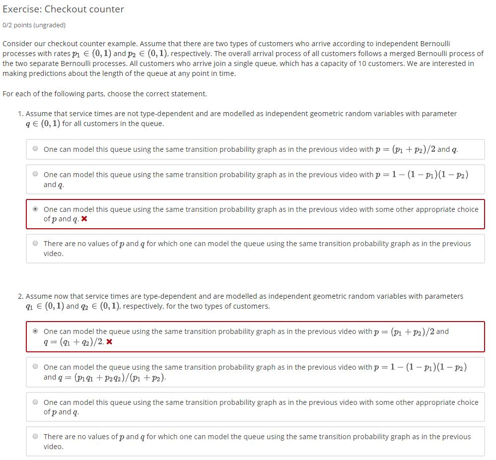 Solved Could i please get the correct answers to these two? | Chegg.com
