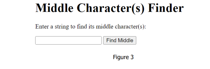 Solved 3. ﻿Figure 3 ﻿shows theMiddle Character(s) | Chegg.com