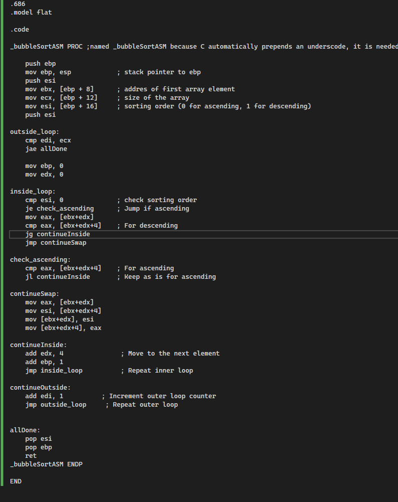 Solved please help me fix this assembling code, my output is | Chegg.com