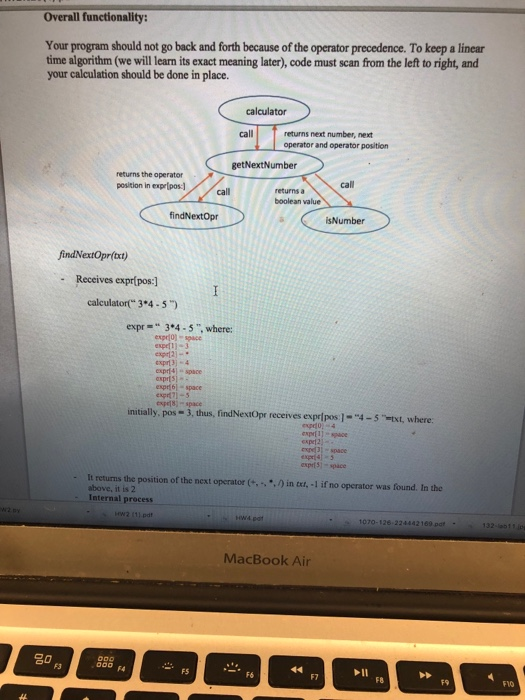Solved Goal: Write the function calculator(expr), where expr | Chegg.com