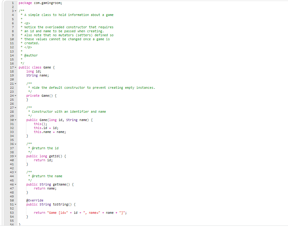 I need help implementing the Software Design Pattern | Chegg.com