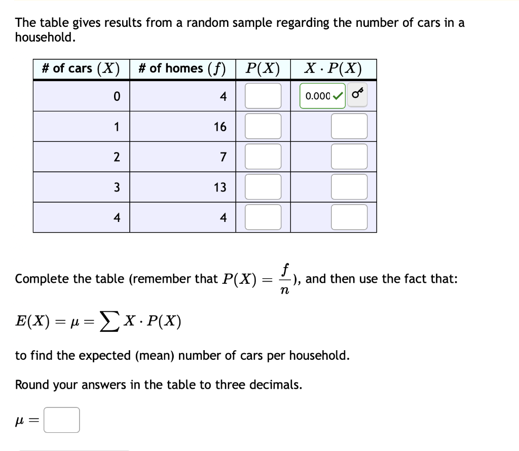 Solved The table gives results from a random sample | Chegg.com