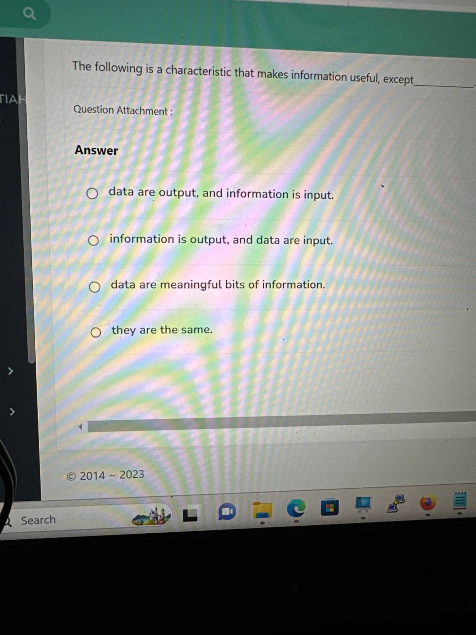 Solved The following is a characteristic that makes | Chegg.com