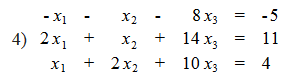 Solved 1-8) Find the solution space to the following system | Chegg.com