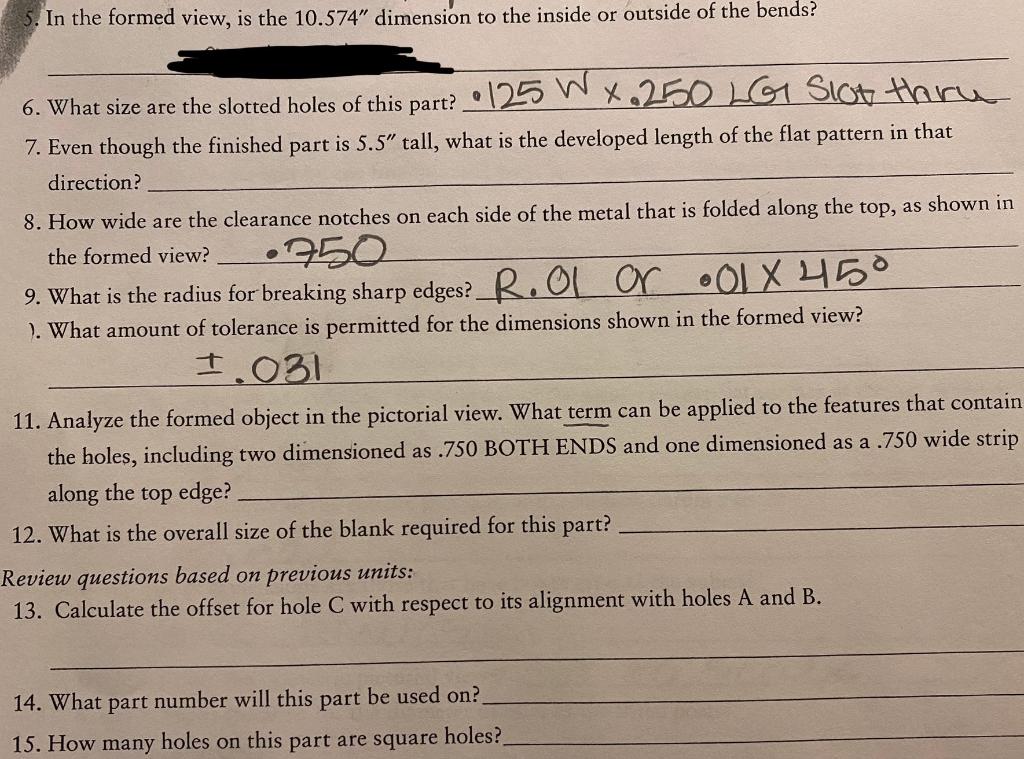 Solved 1. TOLERANCES: BETWEEN DATUM AND PARALLEL CENTER | Chegg.com