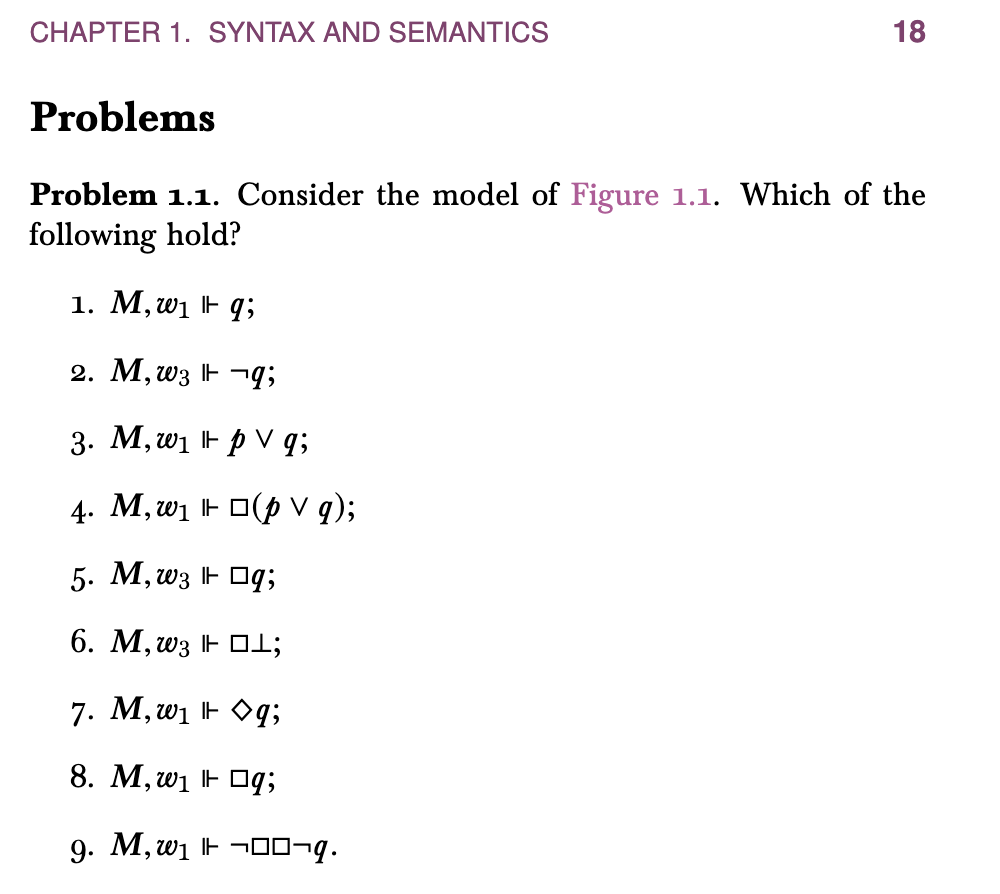 CHAPTER 1. SYNTAX AND SEMANTICS 8 Figure 1.1: A | Chegg.com