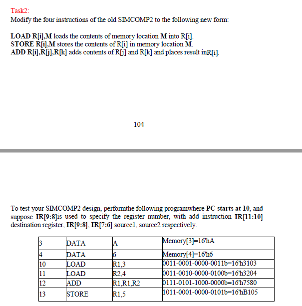 do the task in verliog hdl & explain the result | Chegg.com
