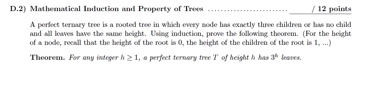 Solved D.1) Conditional Statements / 8 points Using a proof | Chegg.com