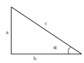 Solved Consider the right-angle triangle pictured below. | Chegg.com