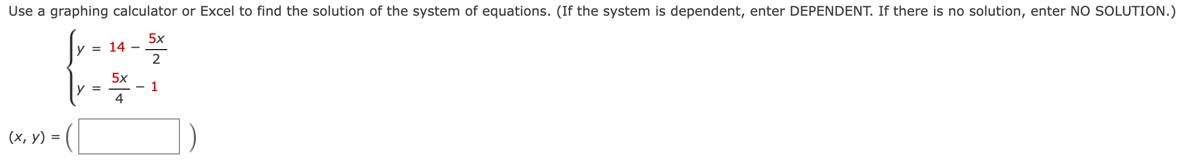 Solved Use a graphing calculator or Excel to find the | Chegg.com