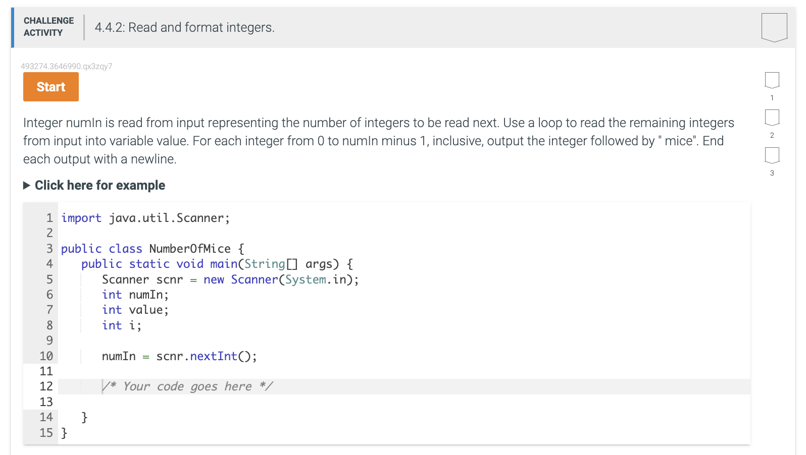 Solved CHALLENGE ACTIVITY 4.4.2: Read and format integers. | Chegg.com