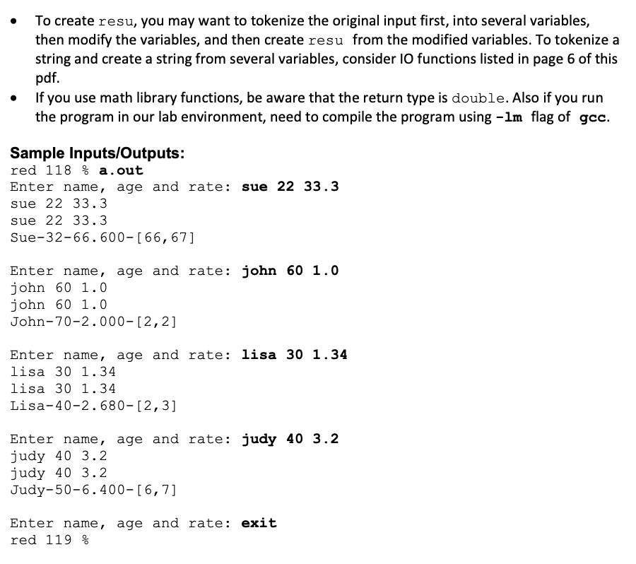 Solved Please help me implement this code in C prog | Chegg.com