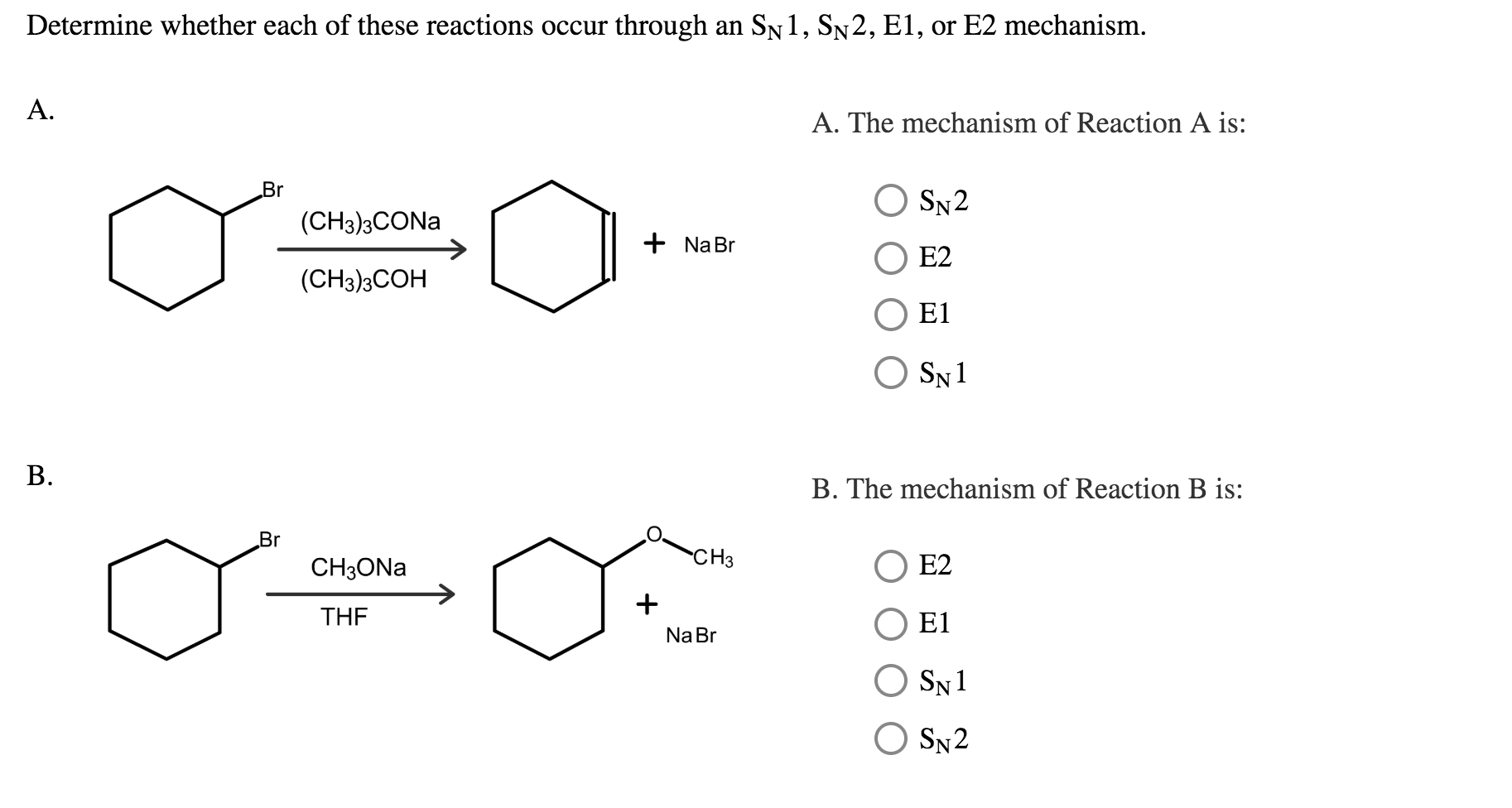 Solved Determine Whether Each Of These Reactions Occur