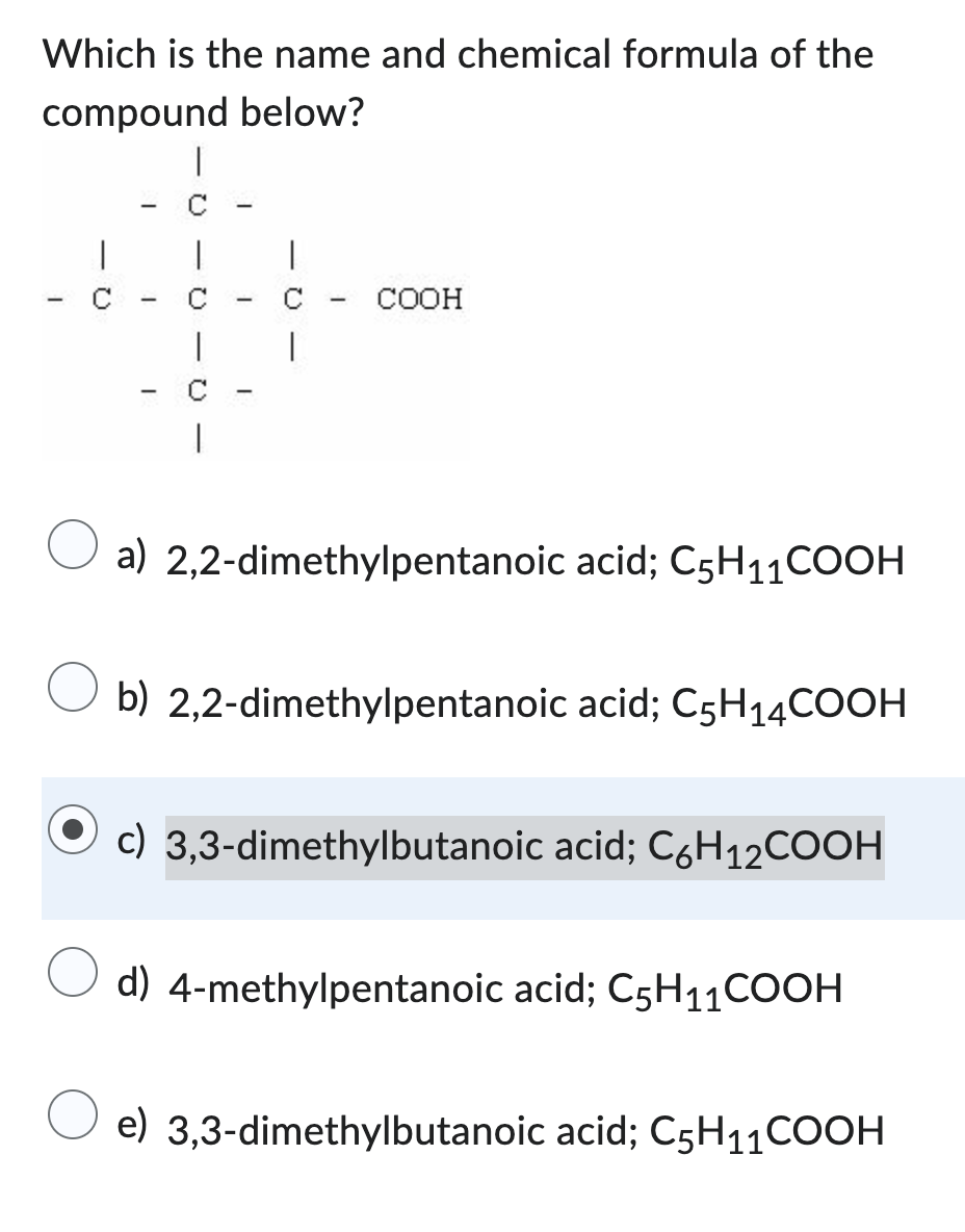 Solved code class="asciimath">Which is the name and chemical | Chegg.com