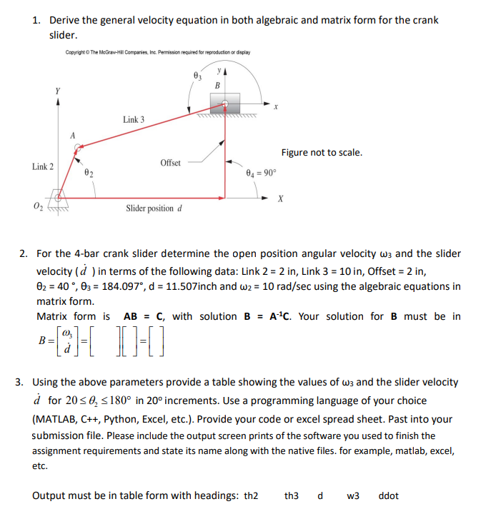 Solved Derive the general velocity equation in both | Chegg.com