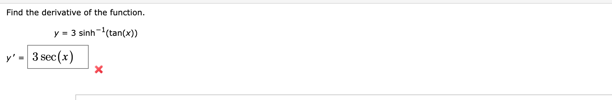 Solved Find the derivative of the function. | Chegg.com