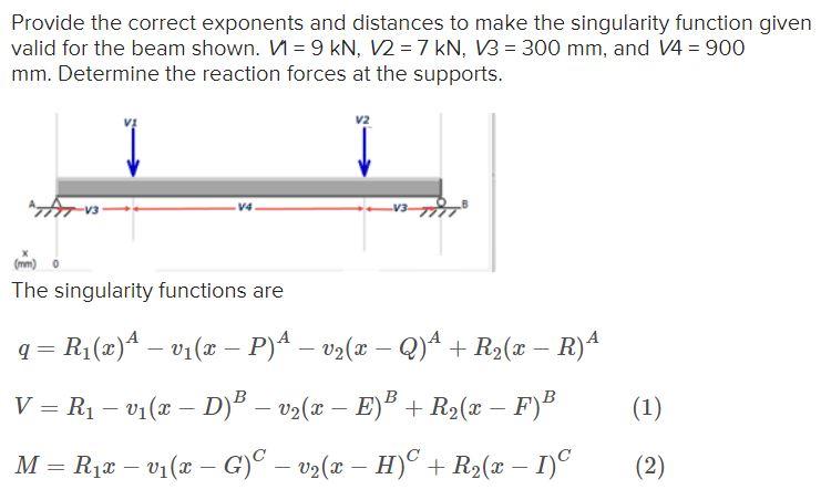 Solved Provide the correct exponents and distances to make | Chegg.com