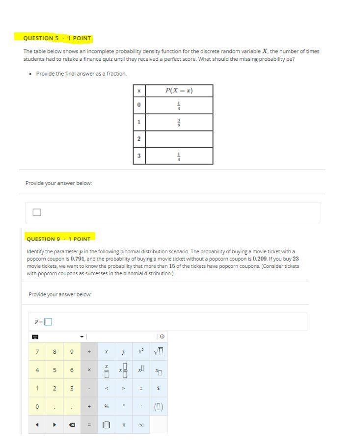 Solved QUESTION 5 . 1 POINT The table below shows an | Chegg.com