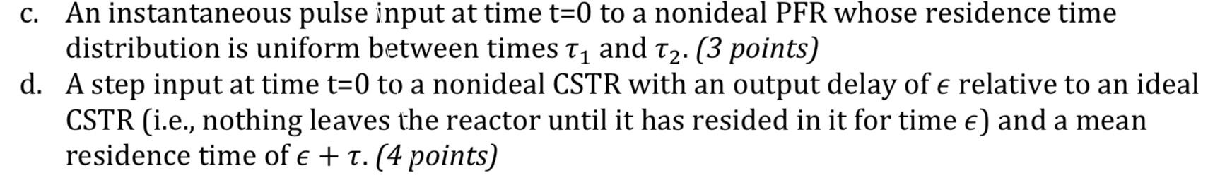Solved Write But Do Not Evaluate Convolution Integrals To 
