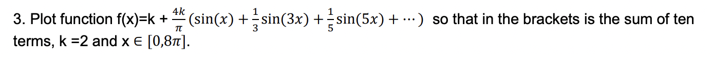 Solved 3. Plot function | Chegg.com