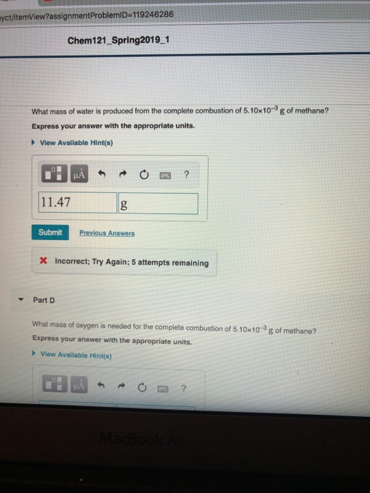 Solved emView?assignmentProblemID-119246286 Chem121 | Chegg.com