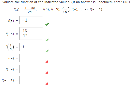 Solved 8x Evaluate the piecewise defined function at the | Chegg.com
