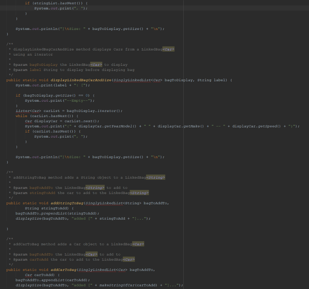 Solved Need help please! Writing these classes using generic | Chegg.com