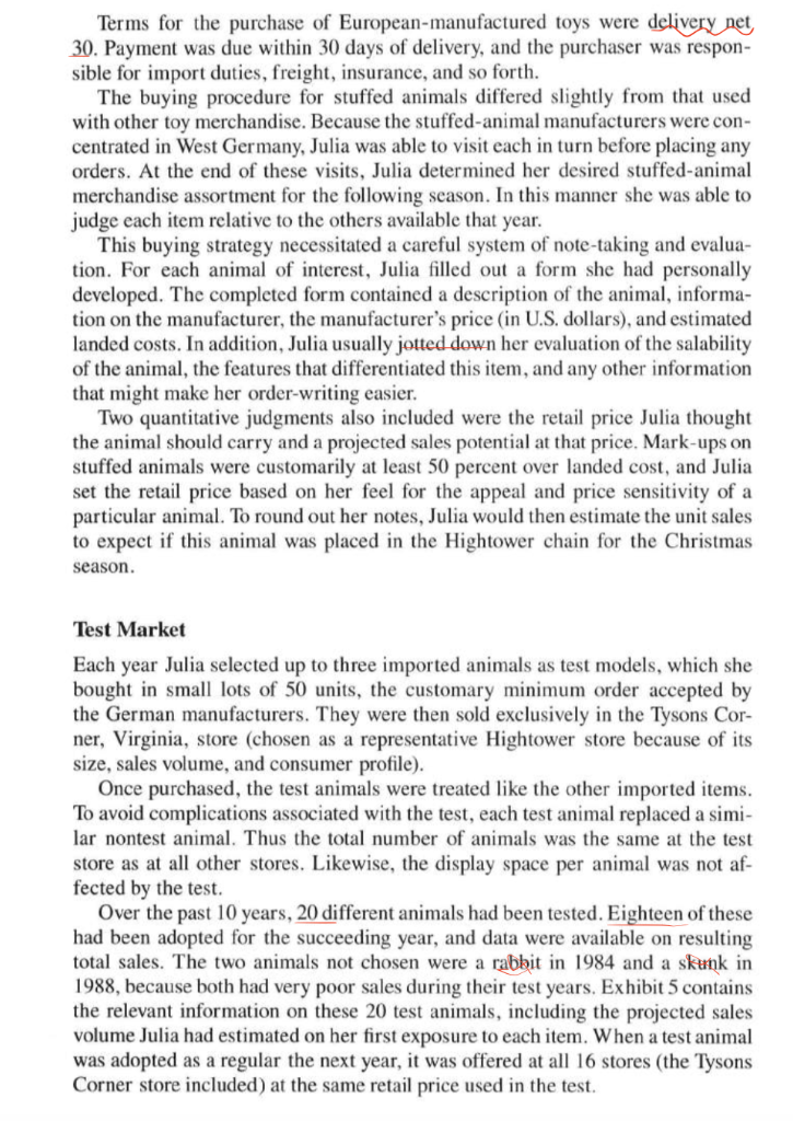 Textbook: Quantitative Business Analysis. Case 26 | Chegg.com