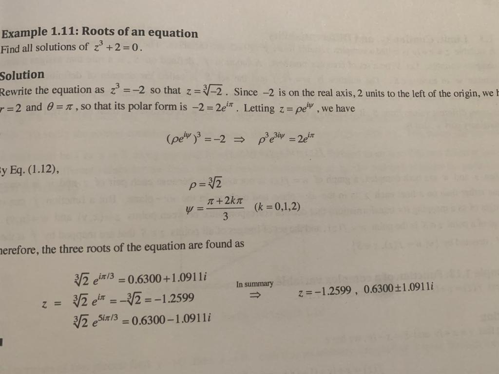 Solved Find all the roots of the complex number and their | Chegg.com