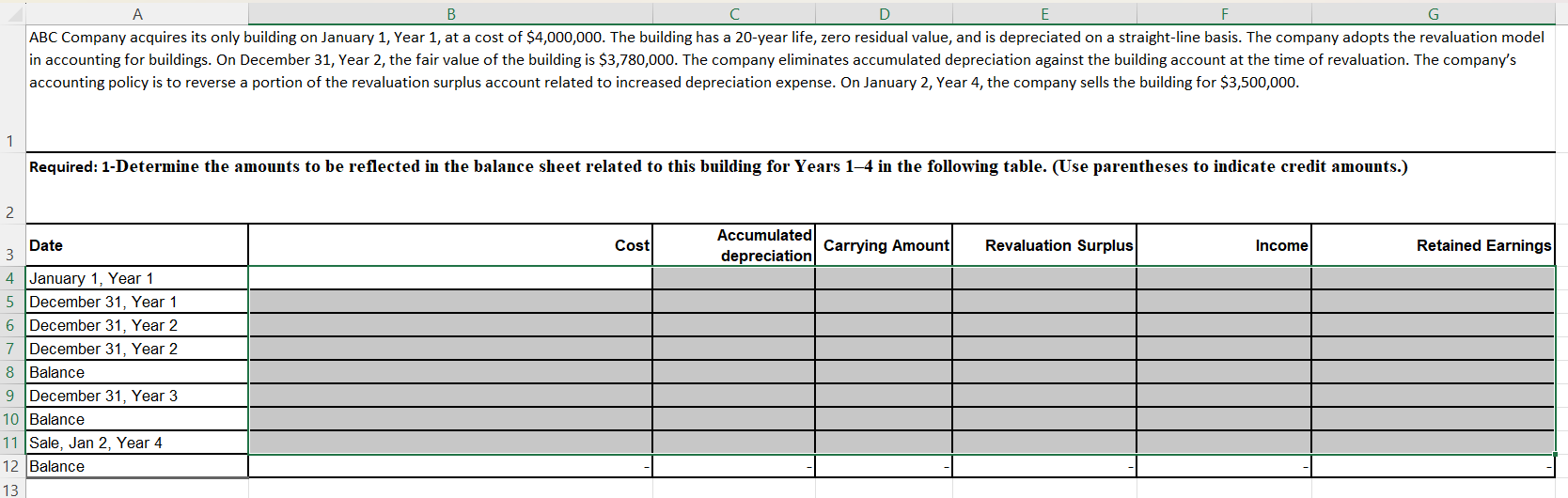Solved accounting policy is to reverse a portion of the | Chegg.com