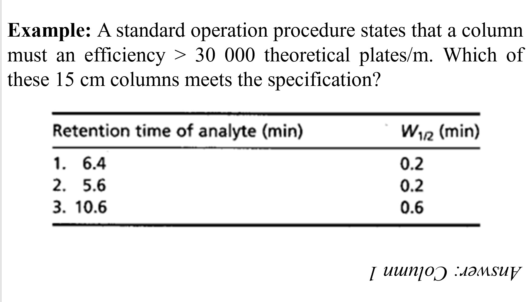 Solved Example: A standard operation procedure states that a | Chegg.com