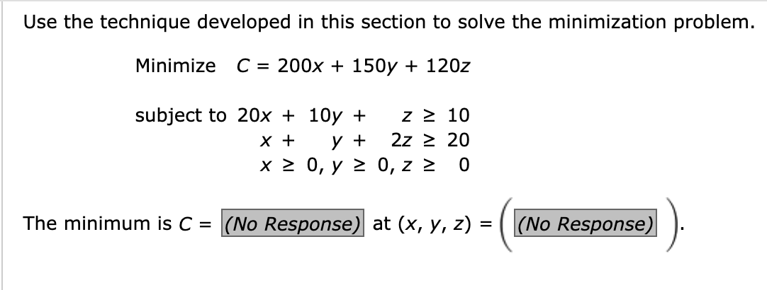 Solved Use the technique developed in this section to solve | Chegg.com