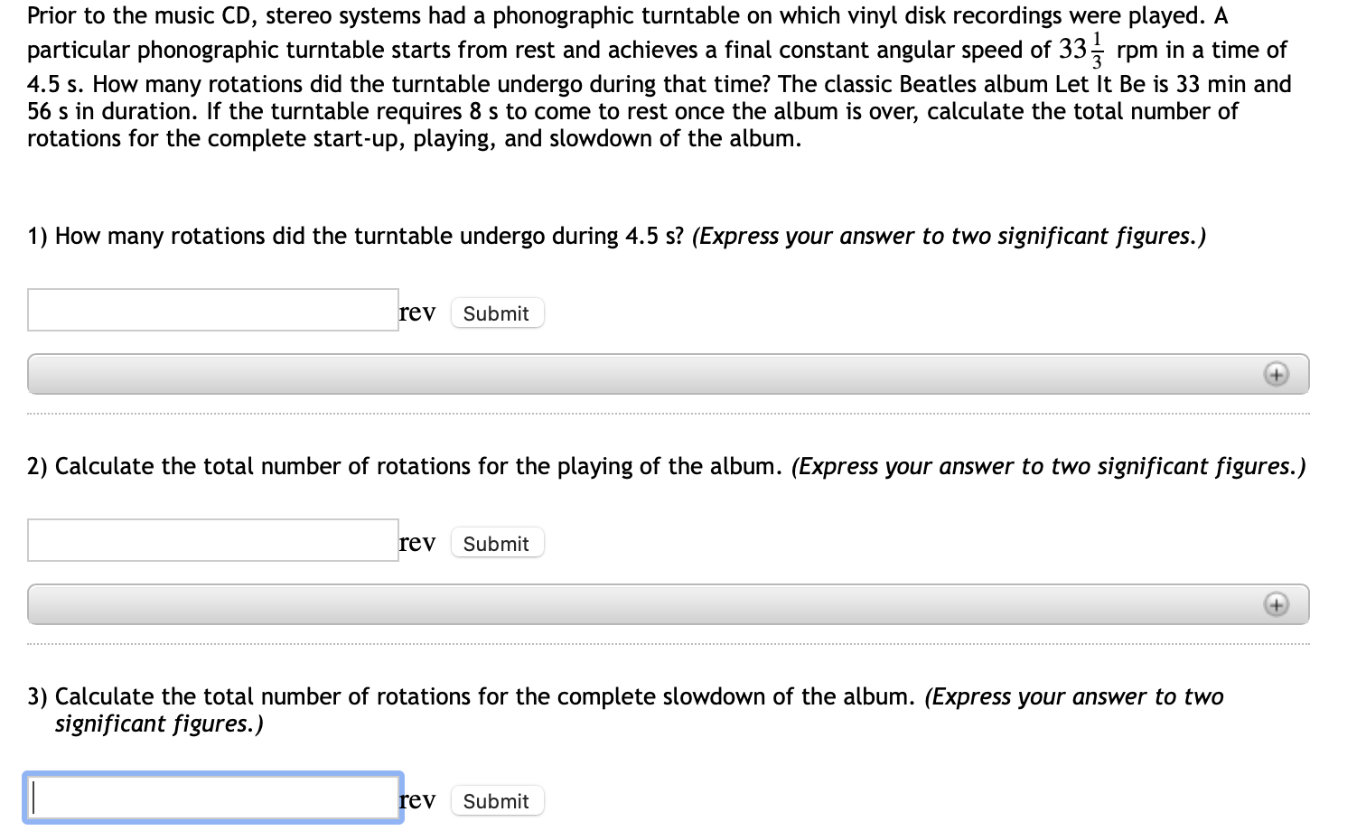 Solved Prior to the music CD, stereo systems had a | Chegg.com