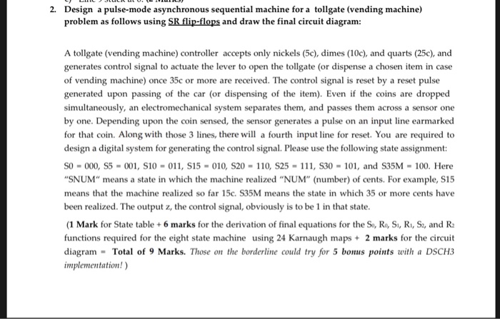Solved 2. Design a pulse-mode asynchronous sequential | Chegg.com