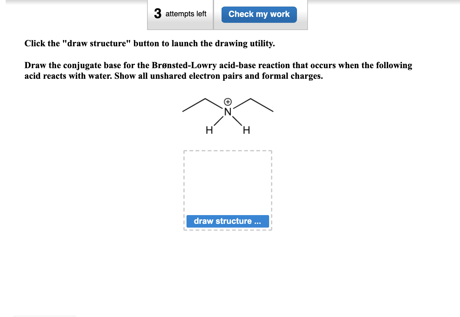 Solved attempts left Check my work Click the "draw | Chegg.com
