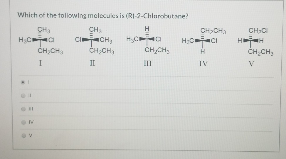 Solved Which is the MOST stable conformation of butane? HC | Chegg.com