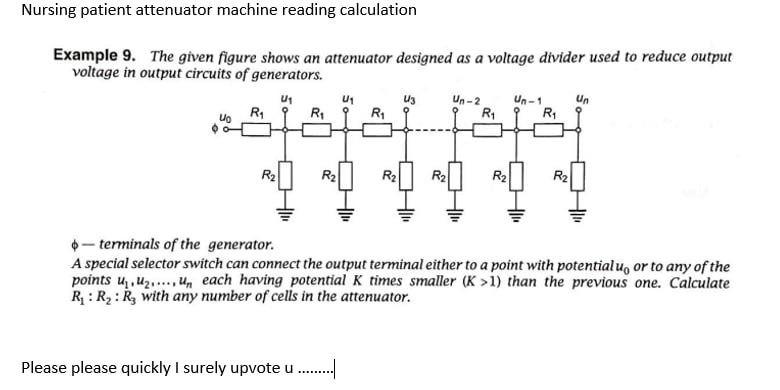 Solved Nursing patient attenuator machine reading | Chegg.com