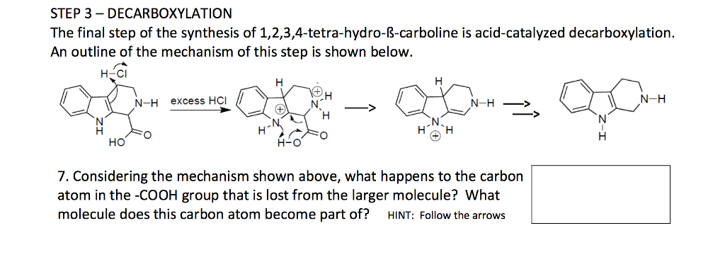 Acid Catalyzed Decarboxylation Mechanism