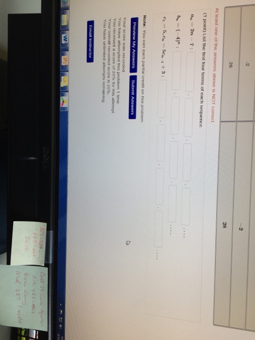 Solved 2 28 28 At least one of the answers (1 point) List | Chegg.com