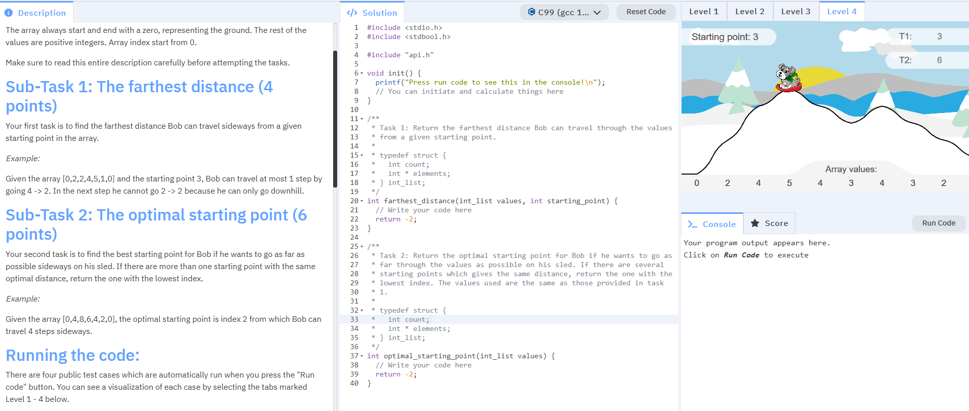 Solved Hi. ﻿Could you please provide a solution in C | Chegg.com