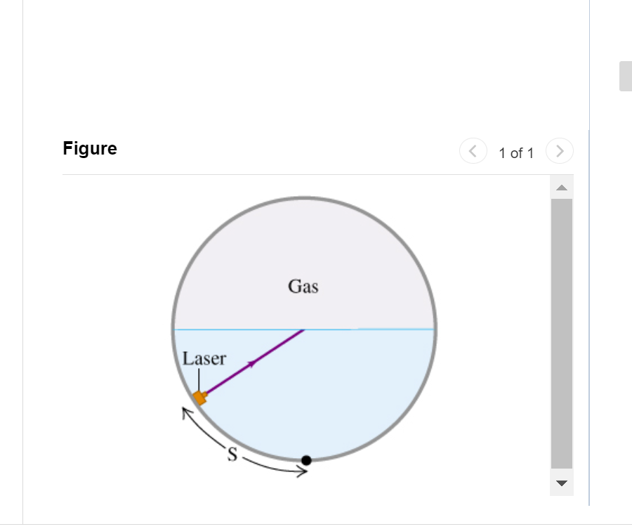 Solved Figure 1 of 1\r\nA horizontal cylindrical tank \\( | Chegg.com