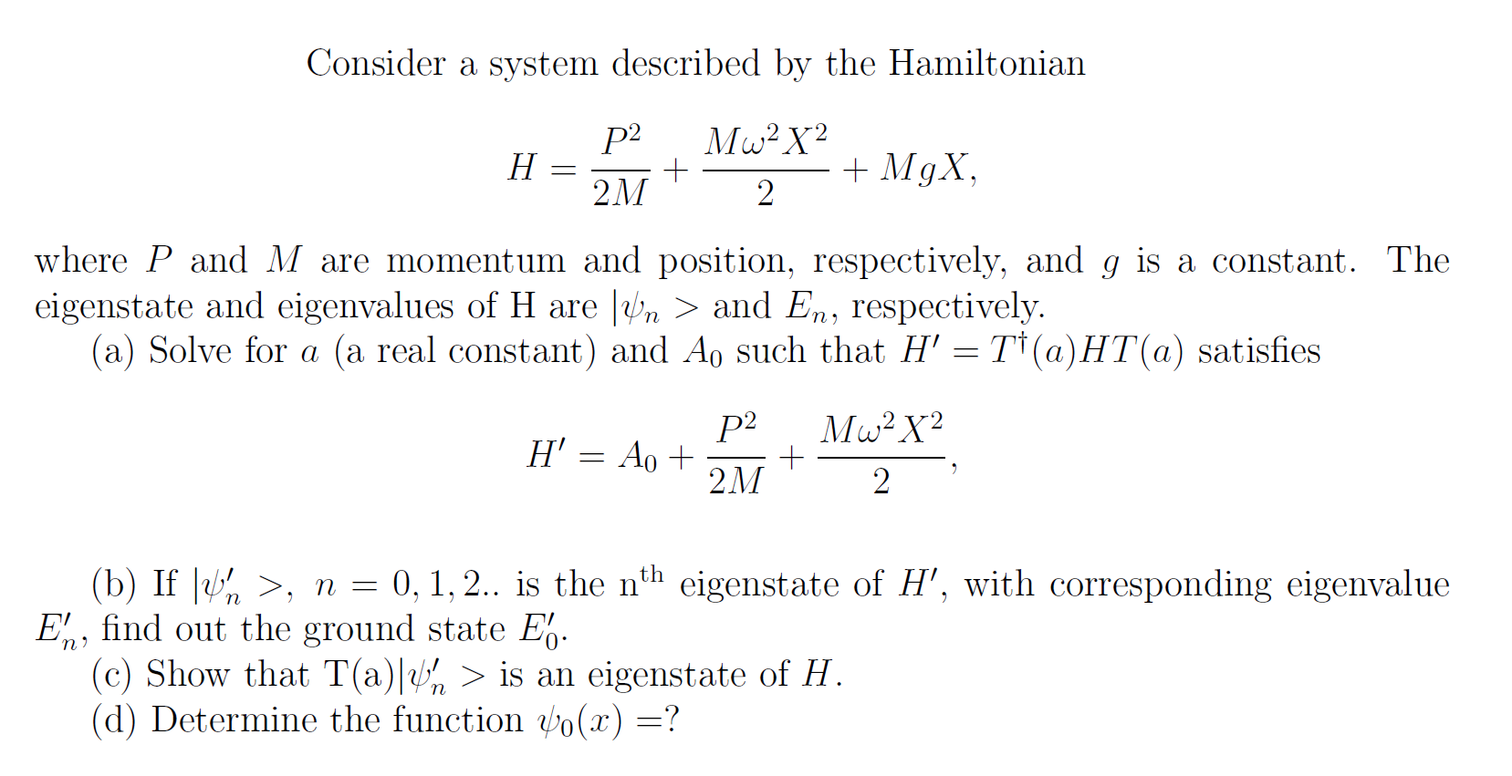 Solved Consider a system described by ﻿the | Chegg.com