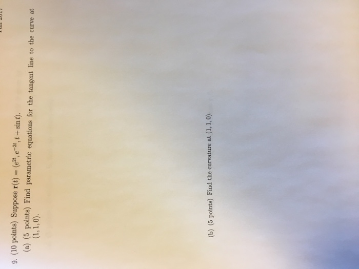 Solved 8. (12 points) Consider the curve determined by the | Chegg.com