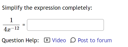 Solved 8x5(2x4)Simplify the following expression completely: | Chegg.com