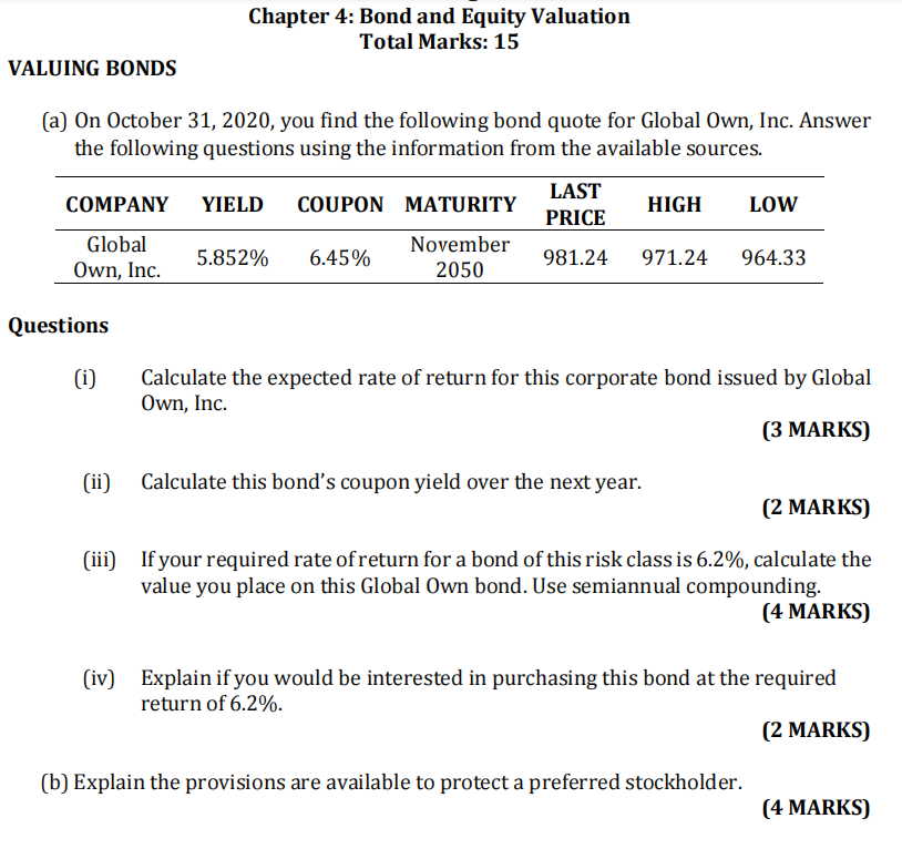 Solved Additional Instruction: Kindly use formula to | Chegg.com