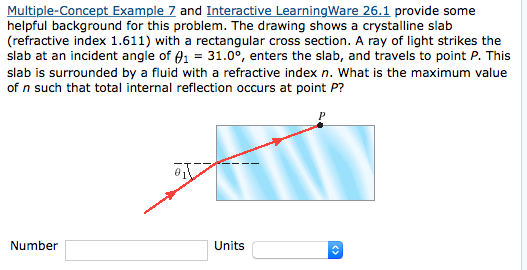 Solved Multiple-Concept Example 7 and Interactive | Chegg.com