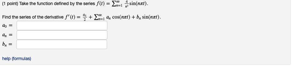 Solved 1 Point Construct The First Three Fourier
