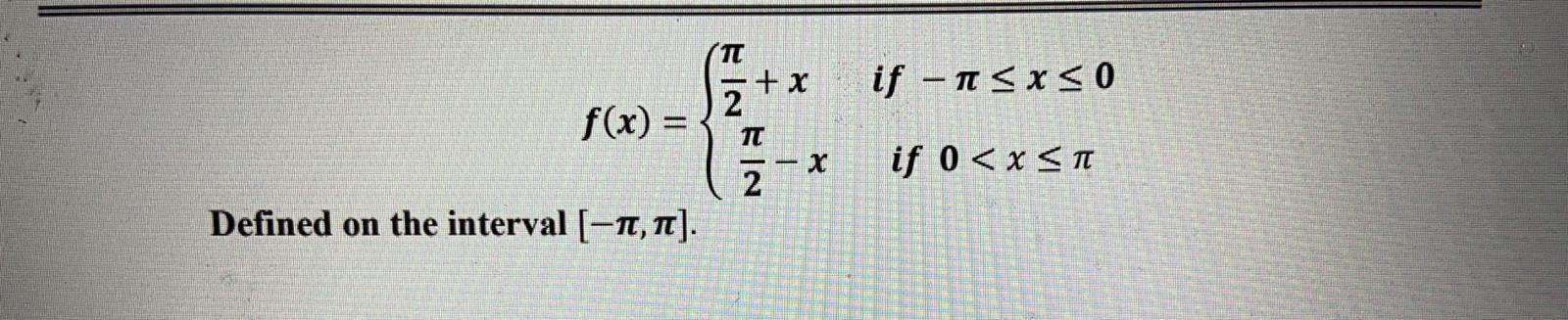 Solved Determine the Fourier series and Fourier transform | Chegg.com