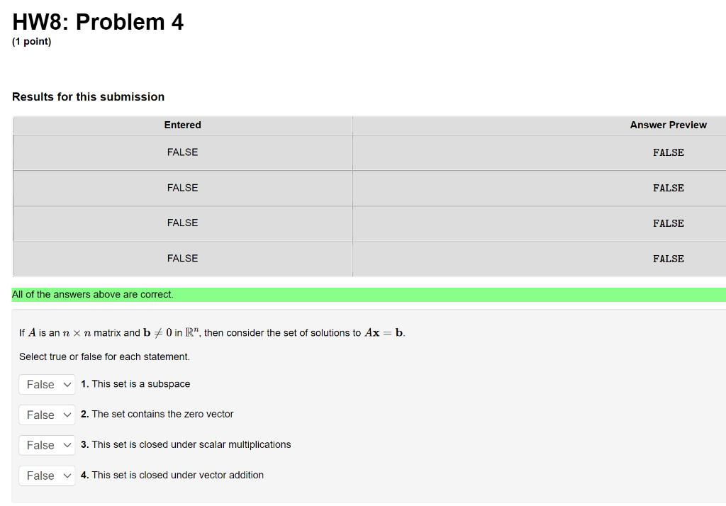 Solved HW8: Problem 4 (1 point) Results for this submission | Chegg.com